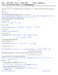 Quotient Chain Rule Implicit Differentiation - Solved Test - Calculus ...
