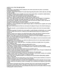 Cell Structure and Function - General Biology | BIOL 1005 - Docsity