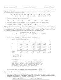 Examen resuelto - Exámenes de Estadística - Docsity