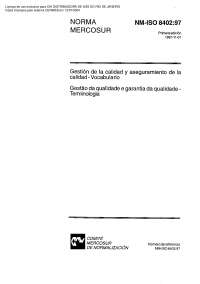 NM - ISO 8402 97 - gestao da qualidade e garantia da qualidade ...