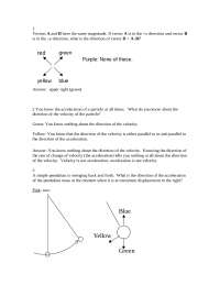 Exam Questions with Solutions - General Physics I | PHYS 1110 - Docsity