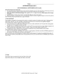 The Scale of Universe, Stars, Sun and Moon - Assignment 1 | ASTR 1030 | Assignments Astronomy ...