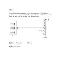 Exam Questions | General Physics II | PHYS 2020 - Docsity