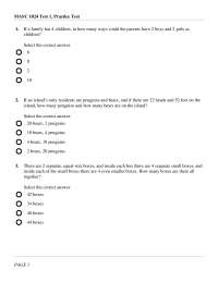 Practice Test # 1 - Mathematics, Science and Arts | MASC 1024 - Docsity