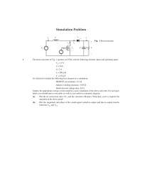 Simulation Problem - Modeling and Control of Power Electronic Systems | ECEN 5807 - Docsity