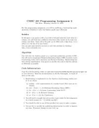 Programming Assignment 2 - Introduction to Artificial Intelligence | CMSC 421 - Docsity