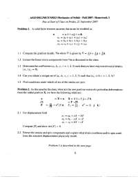 Homework 3 with Solution - Mechanics of Aerospace Structures | ASEN ...