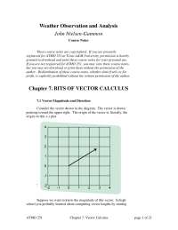 Bits of Vector Calculus - Weather Observation and Analysis | ATMO 251 ...