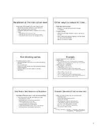 Parallelism at the Instruction Level - Lecture Slides | CS 5504 - Docsity