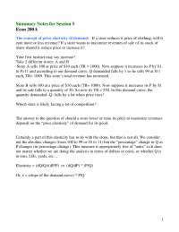 Review Sheet for Introduction to Microeconomics | ECON 200 - Docsity