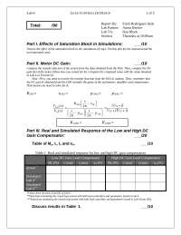 Lab 6: Lead Controller Design - Control Systems | ECE 486 - Docsity