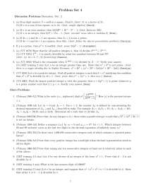 Practice Problem Set 4 - Introduction to Mat lab | MATH 410 - Docsity