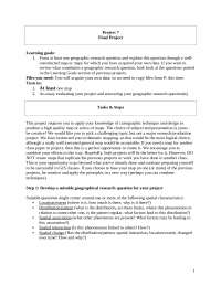 Principle Geographic Information Systems Mapping - Final Project 7 ...