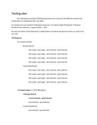 Testing Plan - Software Engineering Laboratory | COMP 523 - Docsity