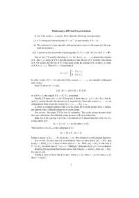 Final Exam Solutions for Introduction to Modern Algebra | MATH 403 ...