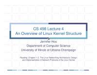 An Overview of Linux Kernel Structure in Digital Forensics | CS 498 - Docsity
