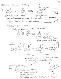 Mechanism Practice Problems - Organic Chemistry | CHEM 238 - Docsity