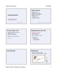 Escaping Flatland - Lecture Slides | INFO 424 - Docsity