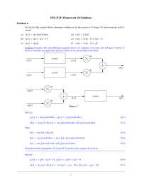 Homework Solutions - Introduction to Signals and Systems | EEL 3135 - Docsity