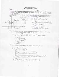 Exam 3 with Solution - Calculus II | MAC 2312 - Docsity