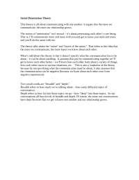 Social Penetration Theory - Lecture Notes | COM 111.00 - Docsity