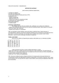 Metodo de huffman - circuitos digitais - Docsity