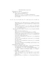Homework 2 Solutions - Fundamental of Abstract Algebra | MATH 391 - Docsity