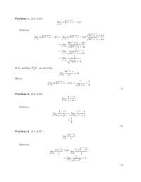 8 Solved Problems for Assignment 1 - Calculus III | MATH 253 - Docsity