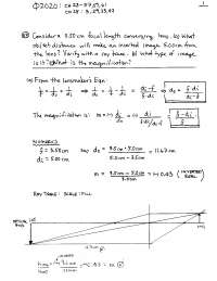 Solutions to Assignment #7 - College Physics II | PHYS 2020 - Docsity