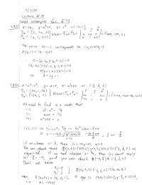 Calculus IV - Sample Examples with Resolution | MATH 2242 - Docsity