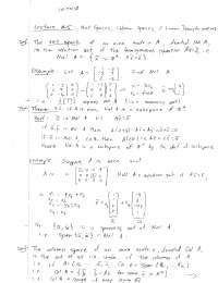 Notes on Null Spaces, Column Spaces - Matrices and Linear Algebra ...