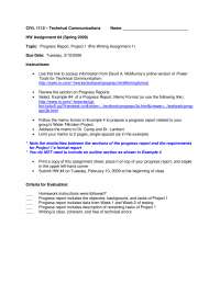 Assignment 4 - Technical Communication | CIVL 1112 | Assignments Civil ...