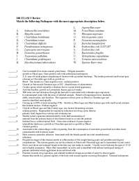 Exam 3 Review Sheet - General Lab Microbiology | BIOL 208 - Docsity