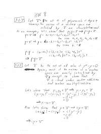 Homework 8 with Solutions - Multivariable Calculus, Linear Algebra | MATH 341 - Docsity