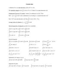 GED math formula sheet - Docsity