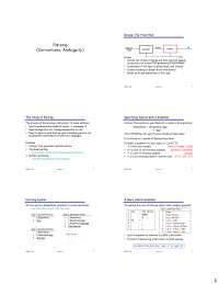 Study of Parsing in Context Free Grammar - Review Sheet | CMSC 430 - Docsity