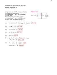 Introduction to Electrical Engineering - Problem Set 10 Solutions | EE ...