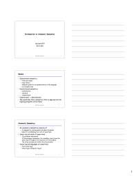 Introduction to Axiomatic Semantics - Lecture Slides | ECS 240 - Docsity