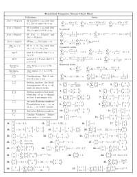 Theoretical Computer Science Cheat Sheet | CS 38100 - Docsity
