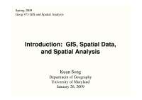 What is GIS - Introduction: GIS, Spatial Data, and Spatial Analysis | GEOG 473 - Docsity