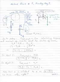 Quiz 11 on Torque and Moment of Inertia - Mechanism and Particle Dynamics | PHYS 161 - Docsity