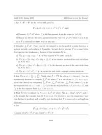 9 Questions in Calculus III - Exam 3 | MATH 2110 - Docsity