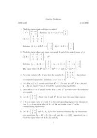 Differential Equations and Linear Algebra - Solved Assignment 6 | MTH ...