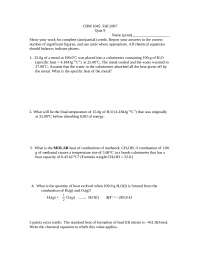 Quiz 9 - General Chemistry with Qualitative Analysis I | CHM 1045C ...
