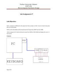 Laboratory Assignment 7: Schematic - Notes | ECET 456 - Docsity