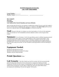 VoIP Vulnerabilities - Internetwork Security | ECE 4112 - Docsity