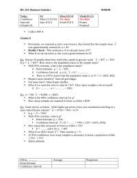 Business Calculus - Practice Assignment 4 | BA 253 - Docsity