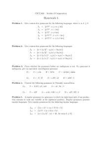Homework 4 Problems - Models of Computation | CSCI 2400 - Docsity