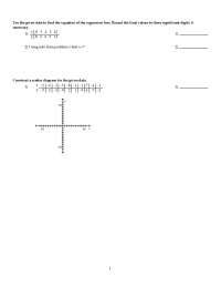 Final Exam with Answer Key - Mathematical Modeling | MATH 1101 | Exams Mathematics - Docsity