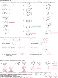 Stereochemistry Problem Set - Organic Chemistry I | CHEM 211 - Docsity